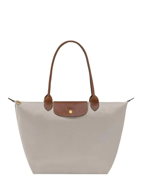 Longchamp Large Le Pliage Tote - Pebble
