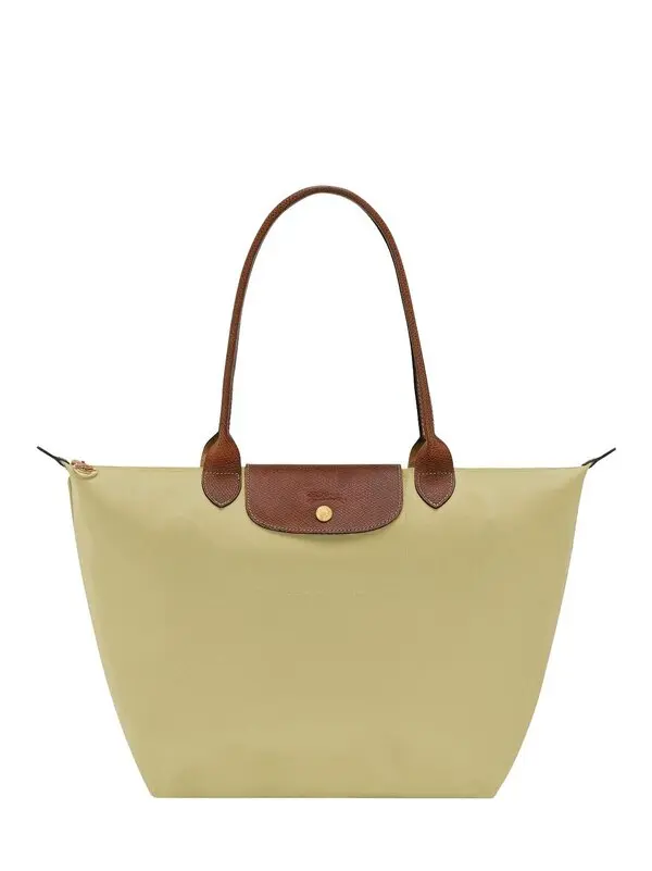 Longchamp Large Le Pliage Tote - Pistachio