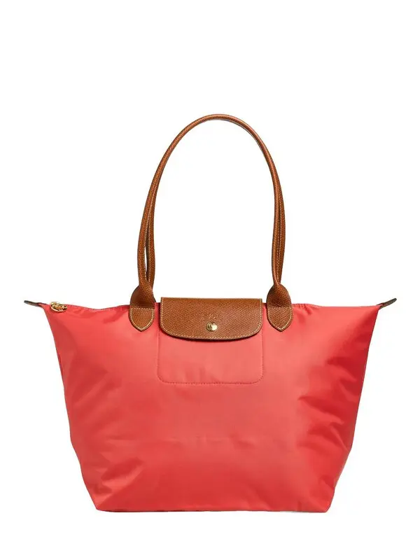 Longchamp Large Le Pliage Tote - Strawberry