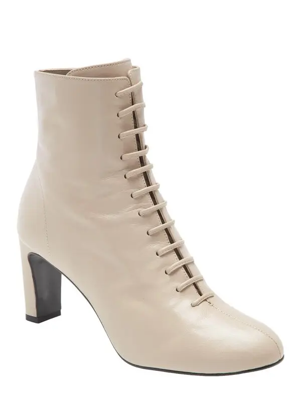 Ted Baker London Lace-up Booties - Natural