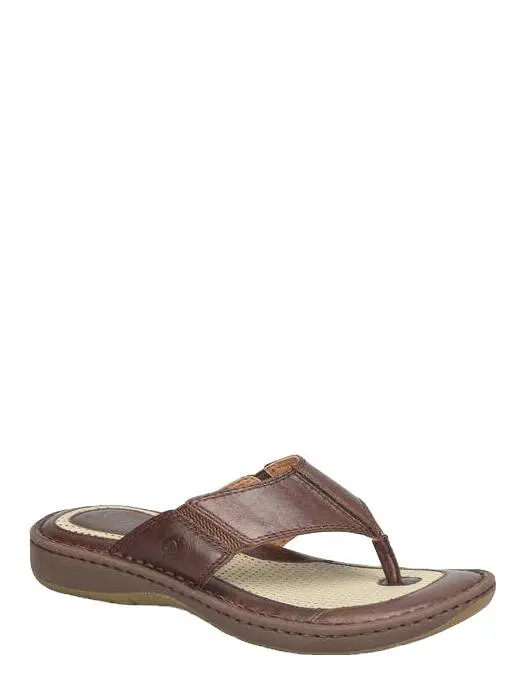 BØRN Corvo Flip Flop - Tan Fullgrain