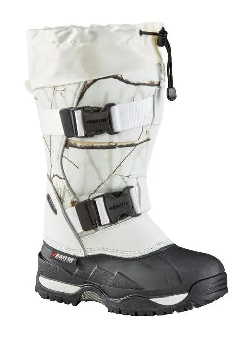 BAFFIN Impact Waterproof Snow Boots - White/black