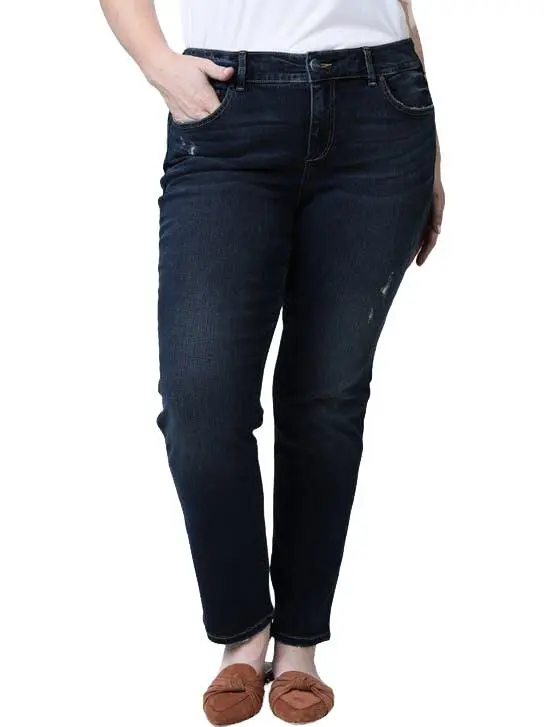 SLINK JEANS Mid-rise Slim Jeans - Karina