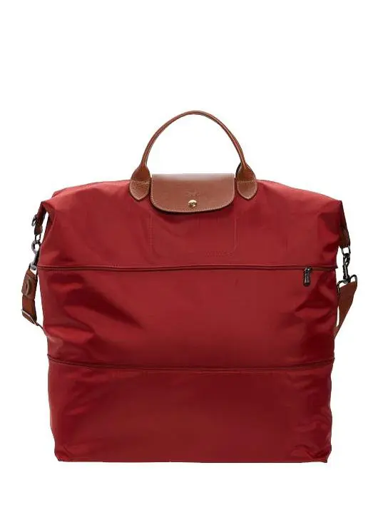Longchamp 21-inch Expandable Travel Bag - Red