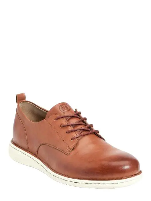 BØRN Todd Plain Toe Derby - Brown Leather