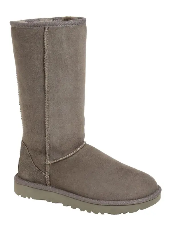 UGG Classic Ii Shearling Lined Boots - Grey Suede