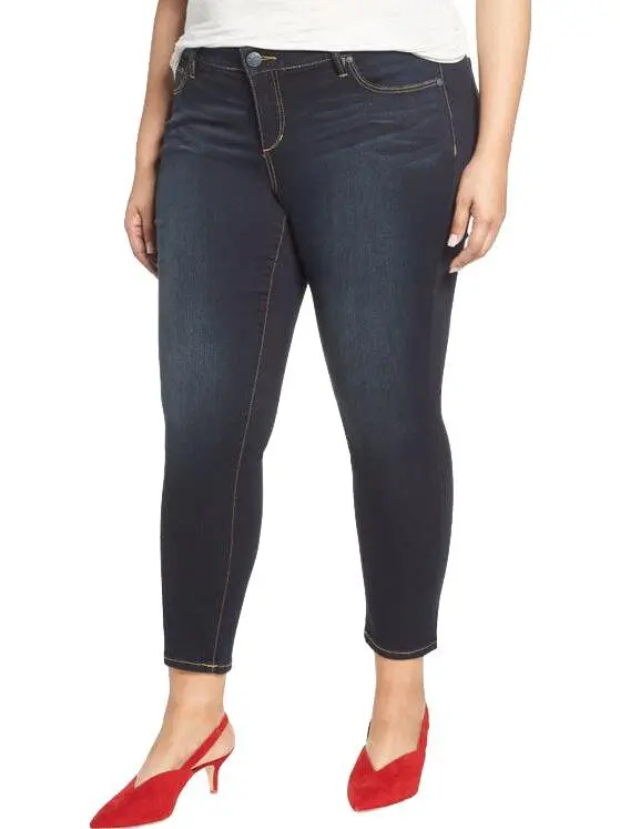 SLINK JEANS High Waist Ankle Skinny Jeans - Summer Was