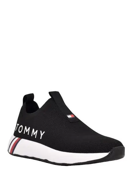 Tommy Hilfiger Aliah Knit Sneakers - Black