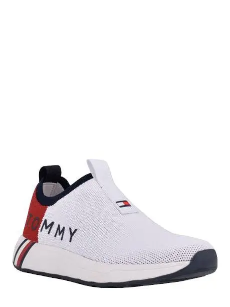 Tommy Hilfiger Aliah Knit Sneakers - White Multi