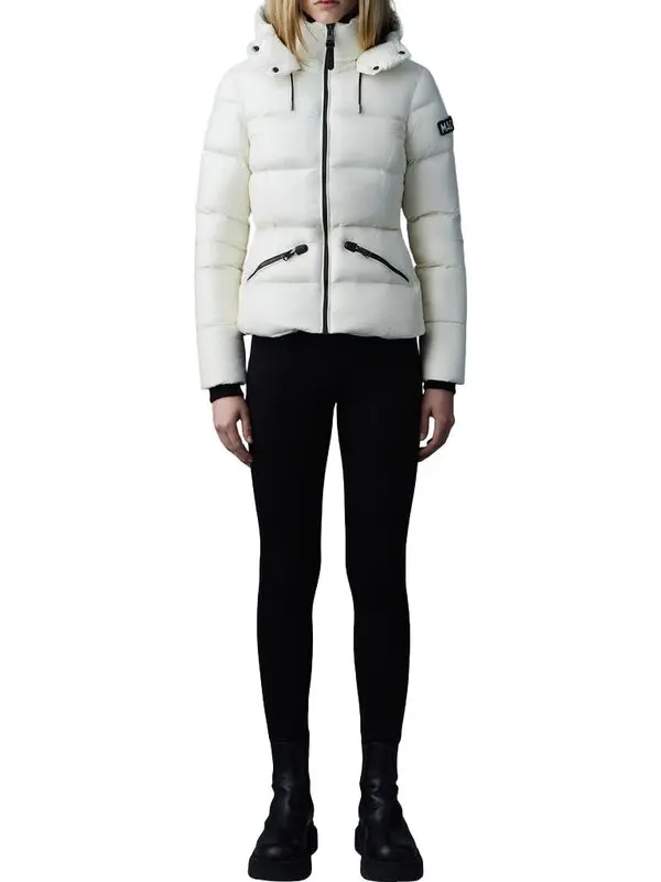 Mackage Madalyn Down Puffer Jacket - Cream