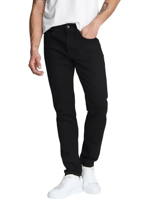 Rag & Bone Fit 2 Authentic Stretch Slim Jeans - Black