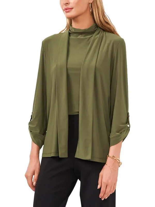 Chaus Cardigan - Arresting Emerald
