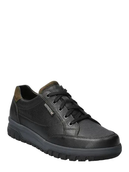 Mephisto Paco Waterproof Walking Sneaker - Black