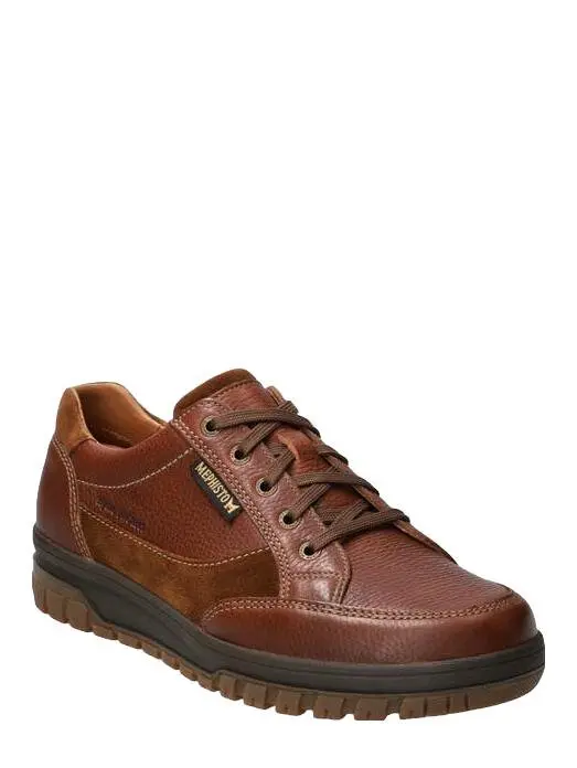 Mephisto Paco Waterproof Walking Sneaker - Hazelnut