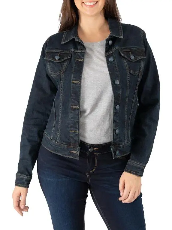SLINK JEANS Denim Trucker Jacket - Steph
