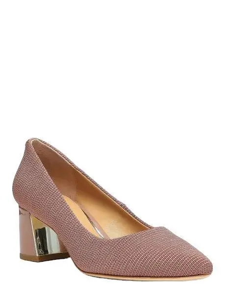 DONALD PLINER Suzette Pointed Toe Pump - Mauve