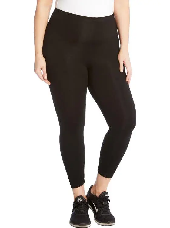 Karen Kane Crop Leggings - Black