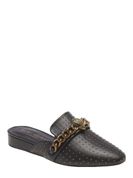 Kurt Geiger Chelsea Loafer Mule - Black