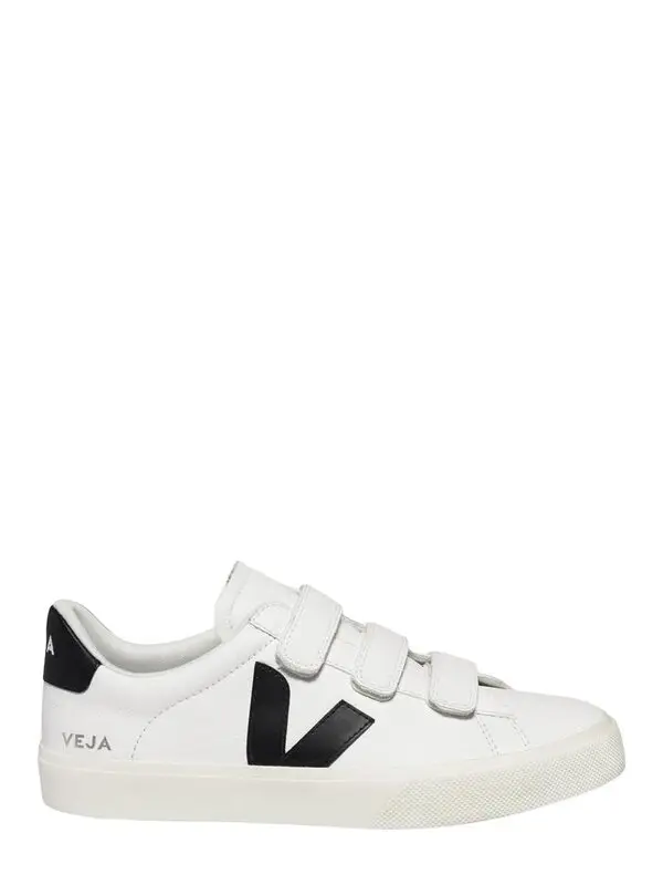 VEJA Recife Leather Sneakers - White/black