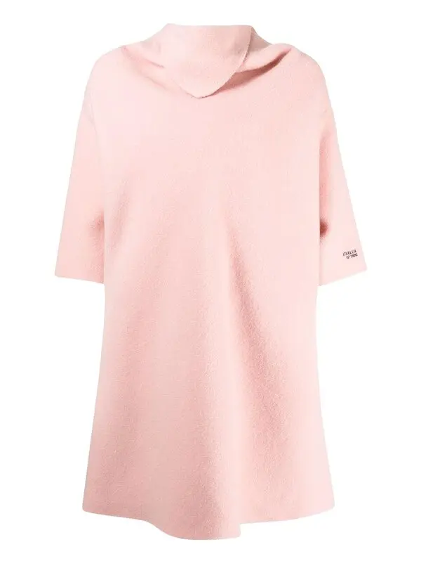 Raf Simons Scarf-neck Jumper - Pink