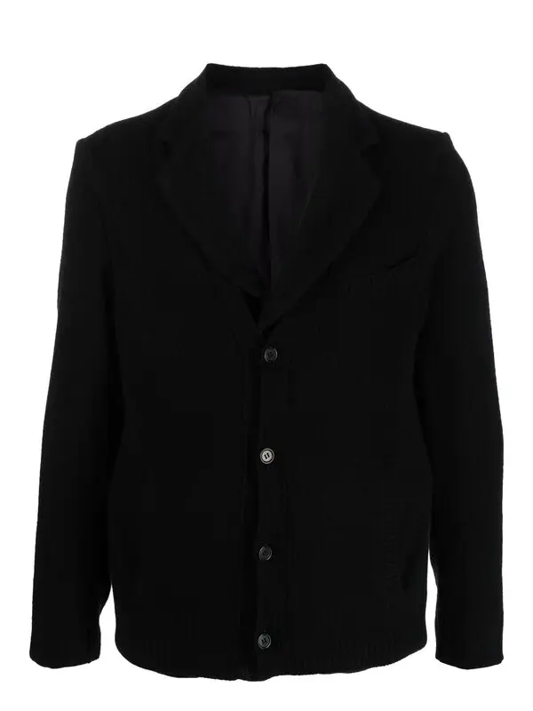 UNDERCOVERISM Single-breasted Knitted Blazer - Black