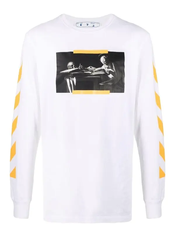 Off-White Caravaggio Painting Print T-shirt - White