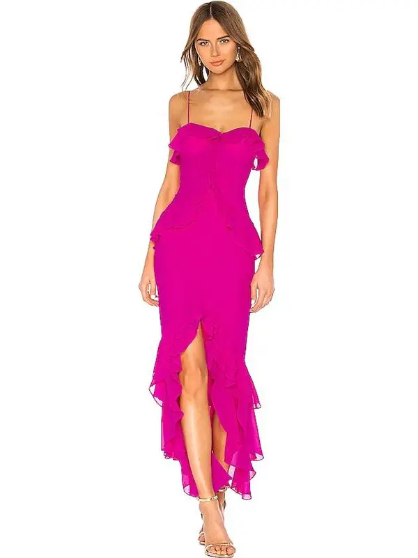 LOVERS AND FRIENDS Melissa Gown - Magenta