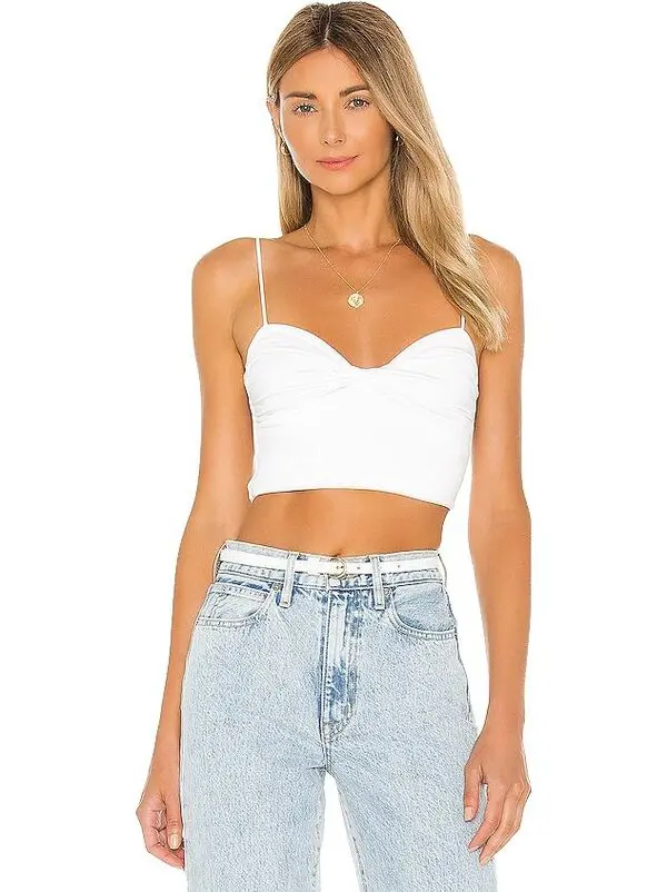 LOVERS AND FRIENDS Ida Twist Front Top - Ivory