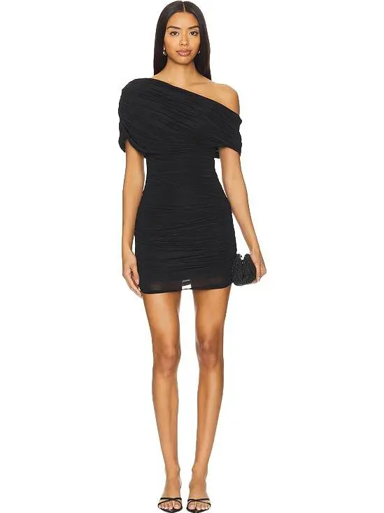 LOVERS AND FRIENDS Bella Mini Dress - Black