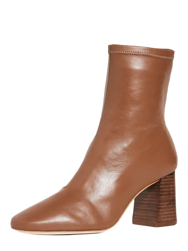 LOEFFLER RANDALL Elise Ankle Booties - Acorn