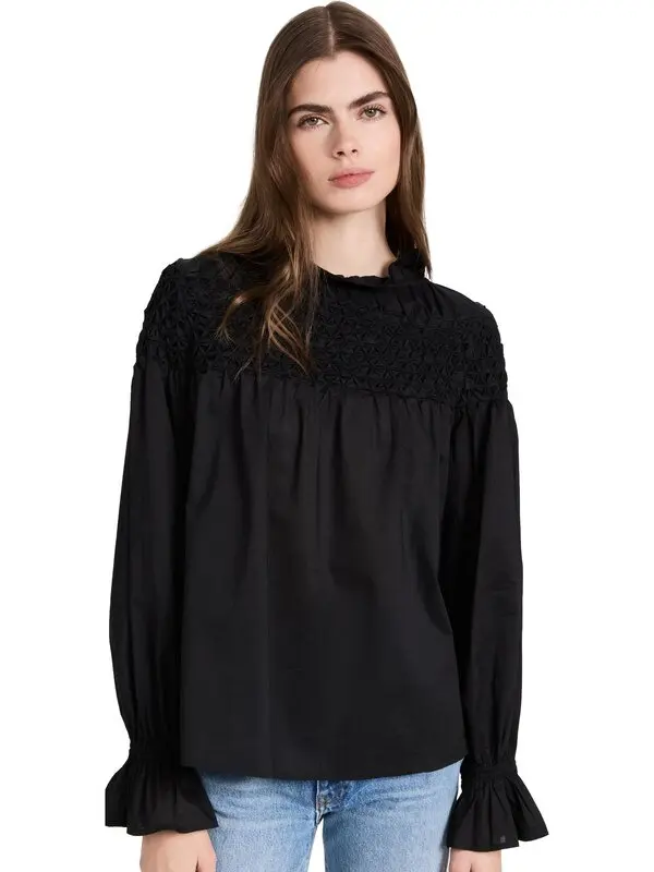 Merlette Majorelle Top - Black