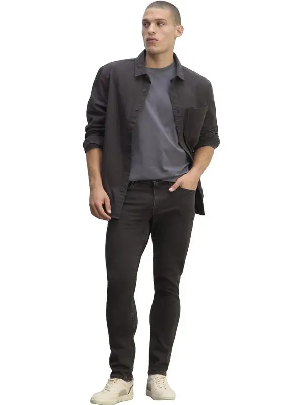Everlane Organic Cotton Slim-fit Jean - Washed Black