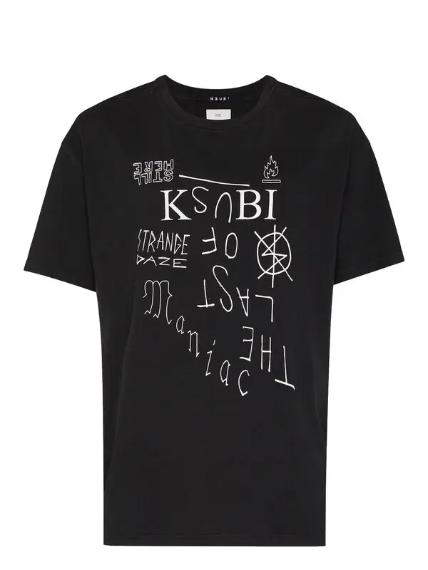 Ksubi Last Maniac Crew-neck T-shirt - Black