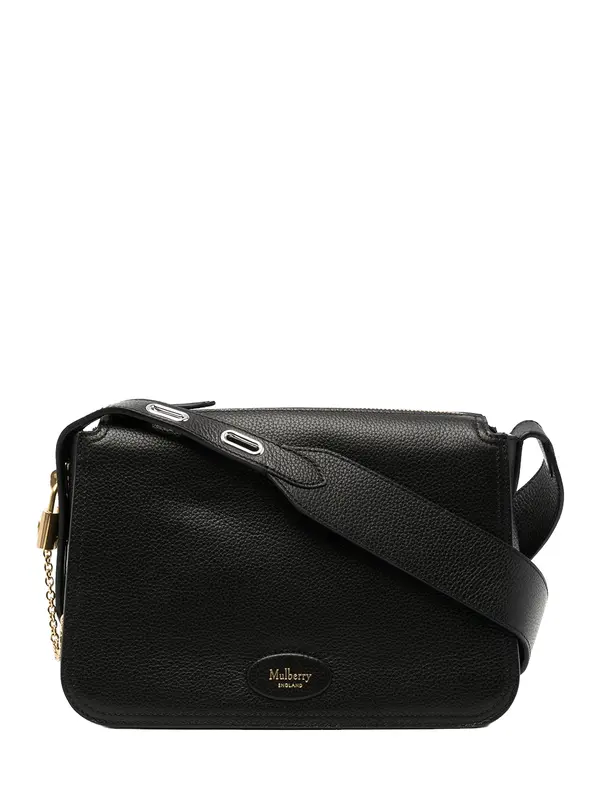 Mulberry Billie Leather Crossbody Bag - Black