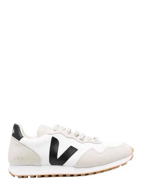 VEJA Logo Suede Sneakers - Neutrals