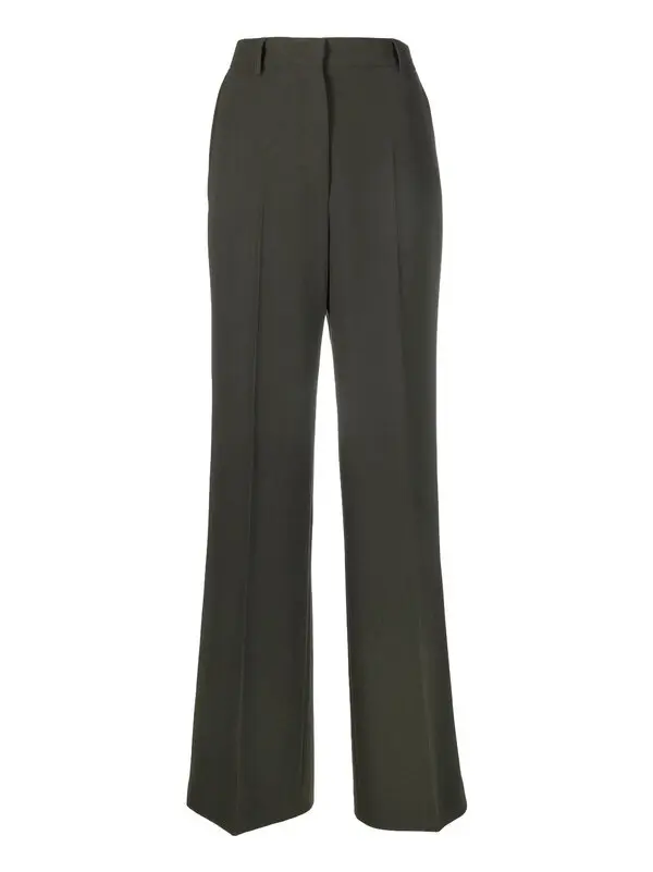 Alberto Biani Straight Leg Trousers - Green