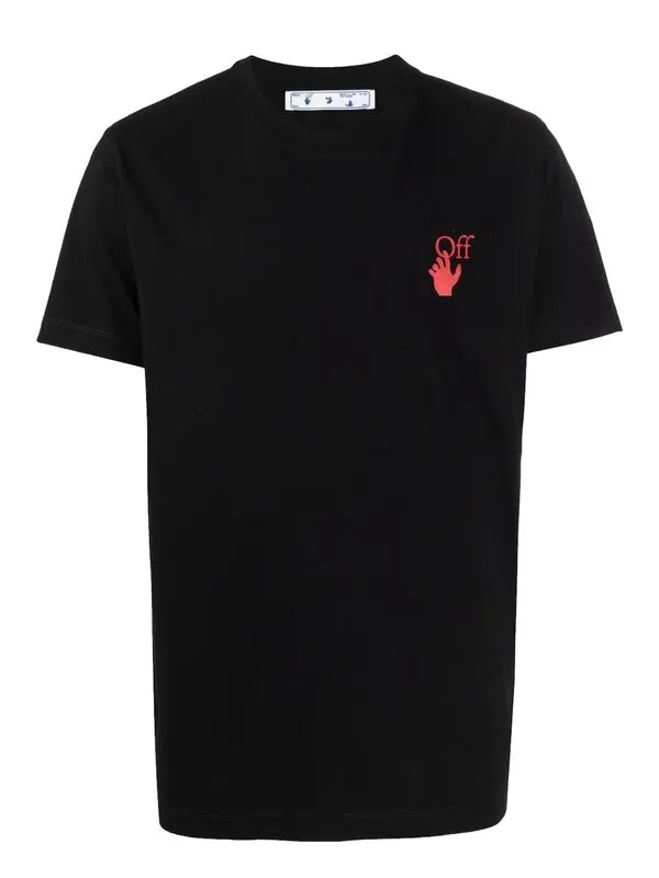 Off-White Hands Off-print T-shirt - Black