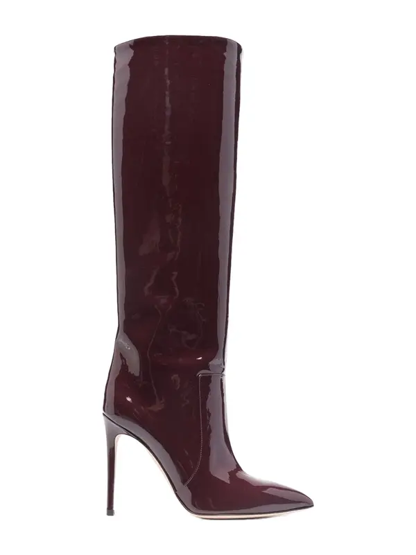 Paris Texas Patent Knee-high Boots - Red