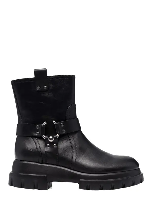 Agl Sally Zip Up Boots - Black
