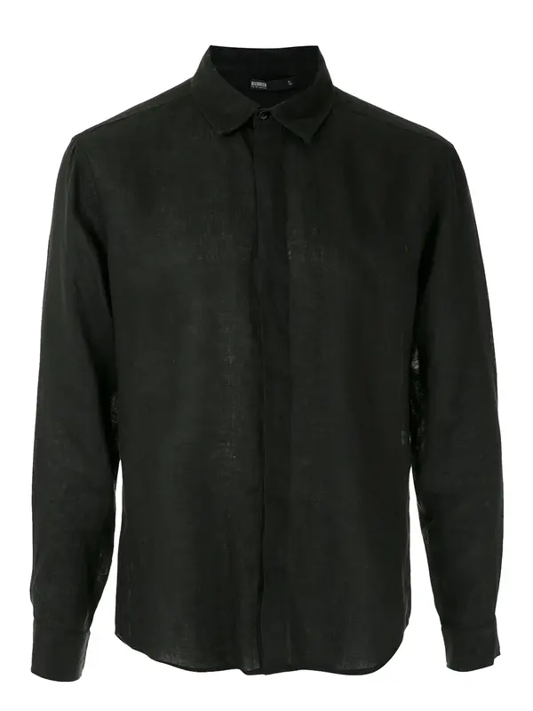 HANDRED Linen Shirt - Black
