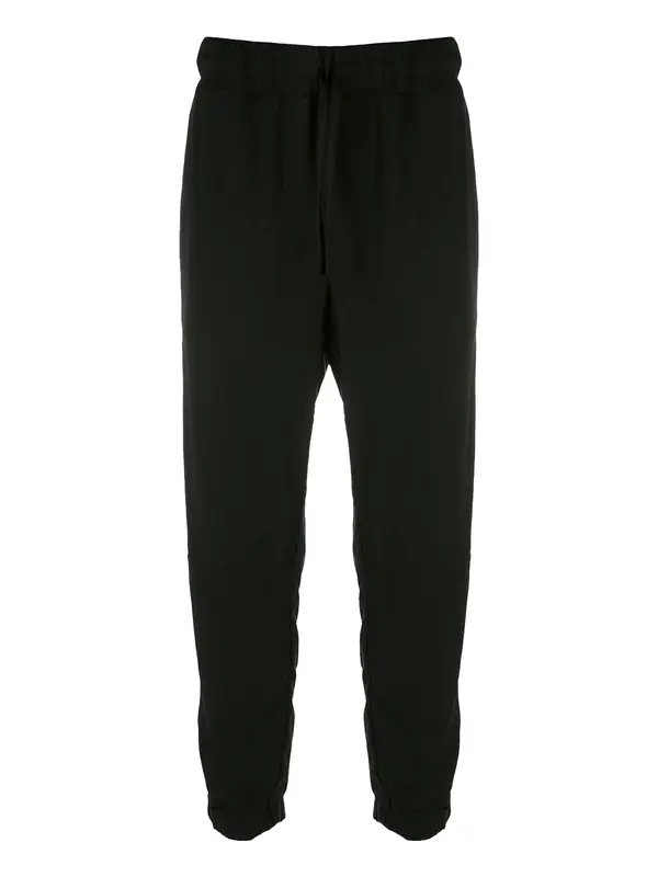 HANDRED Elasticated Ankle Trousers - Black