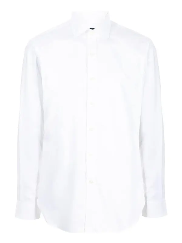 Polo Ralph Lauren Polo Pony Logo-embroidered Classic Shirt - White