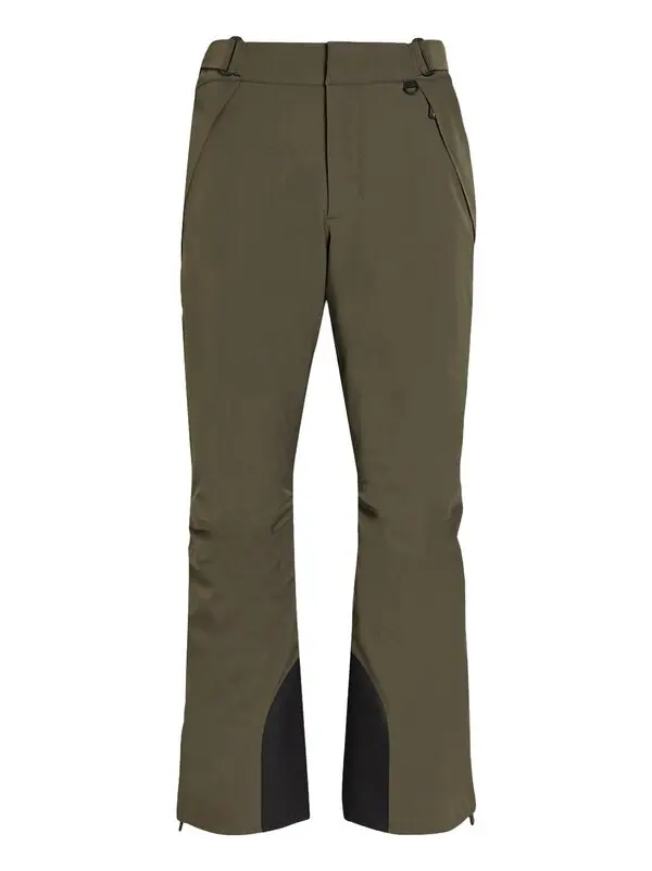 Moncler Canvas-trimmed Shell Ski Pants - Green