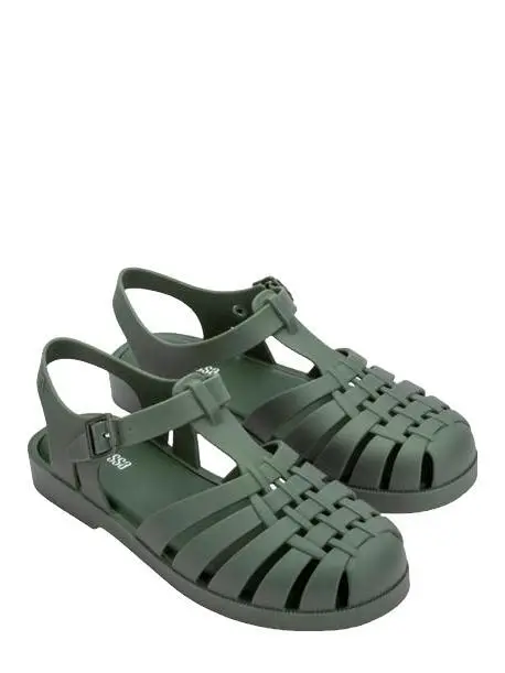 Melissa Possession Jelly Fisherman Sandal - Dark Green