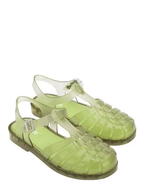 Melissa Possession Jelly Fisherman Sandal - Transp Green