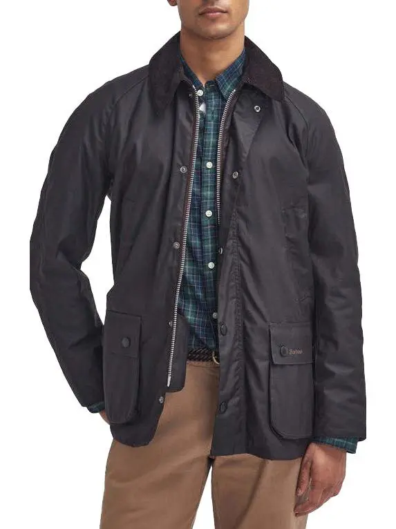 Barbour Ashby Waxed Cotton Jacket - Rustic/classic