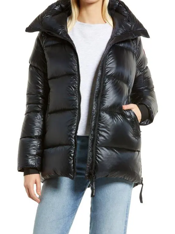 Canada Goose Cypress Packable Down Puffer Jacket - Black
