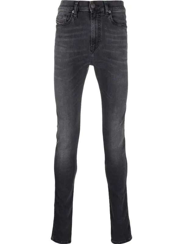 DIESEL® Skinny D-istort Jeans - Black
