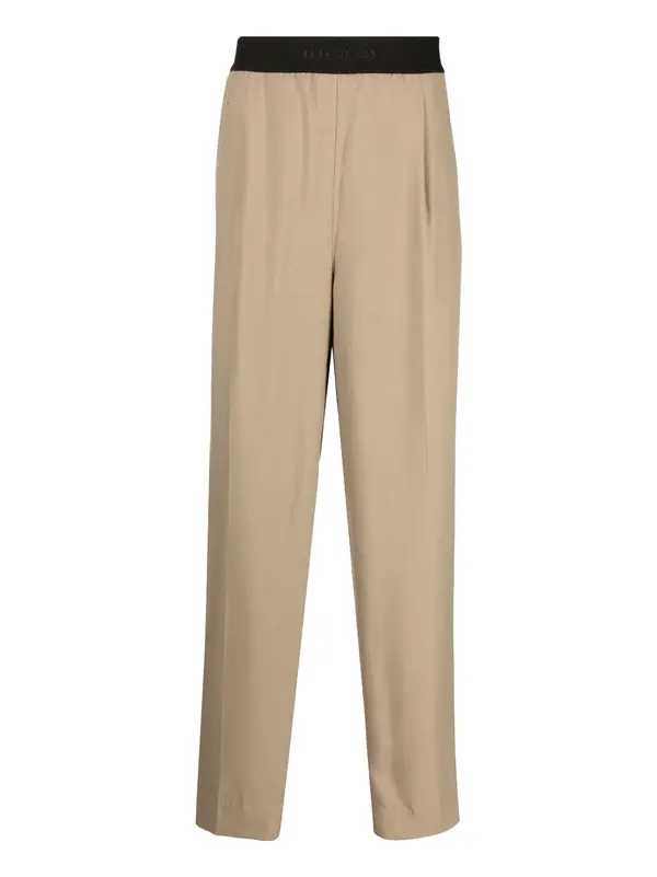 Fear Of God Everyday Straight Leg Trousers - Neutrals