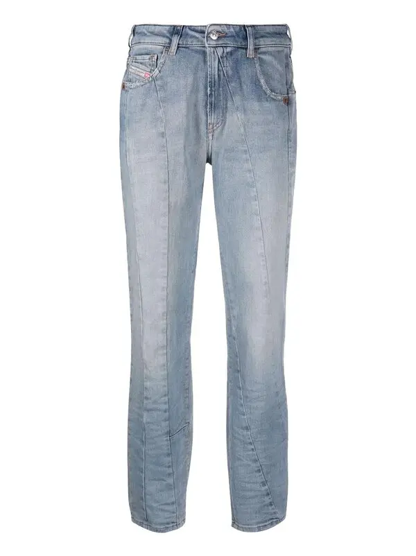 DIESEL® D-joy Straight Leg Jeans - Blue